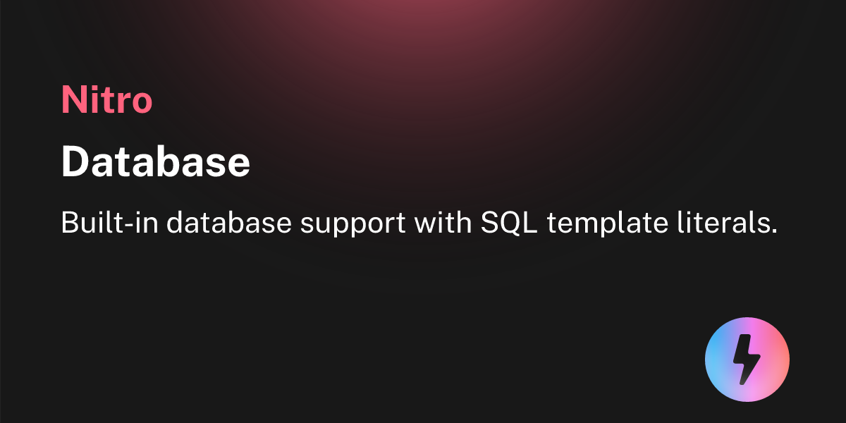 Database - Nitro