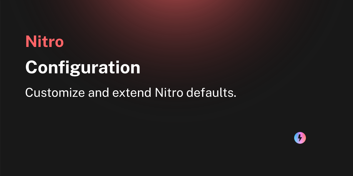 Configuration - Nitro